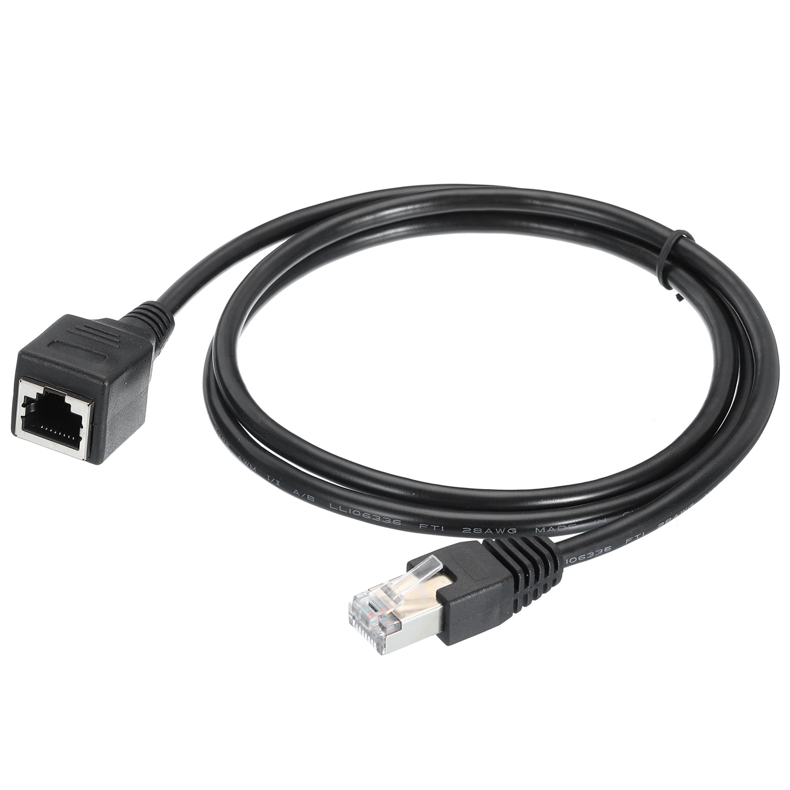 Male to Female 5e Network Cable Extension Wire 1M Length Waterproof ...