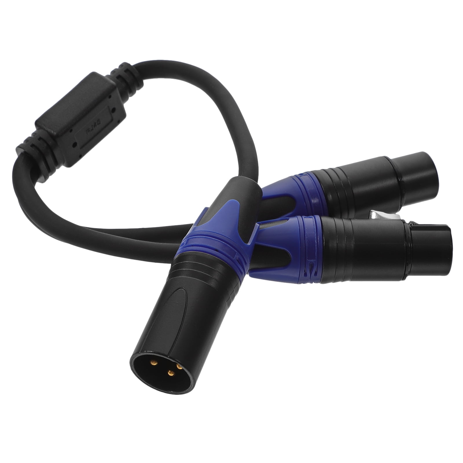 Male to Female Cable Speaker Mic XLR Audio Splitter - Walmart.com