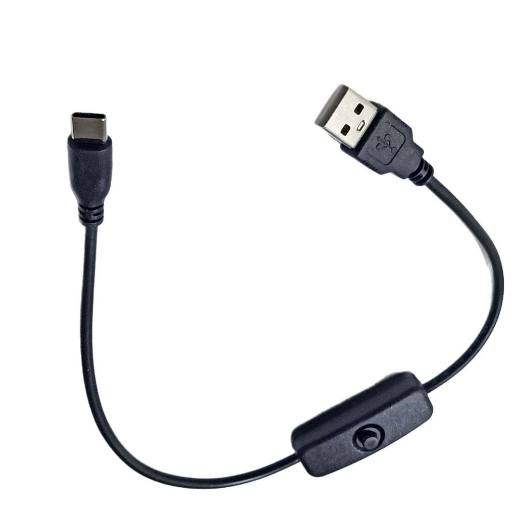 Male to Male Connector Cord USB to USB C Power Cable with Power ...