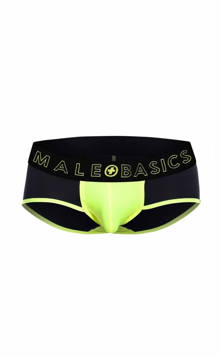 MaleBasics Neon Brief - Walmart.com