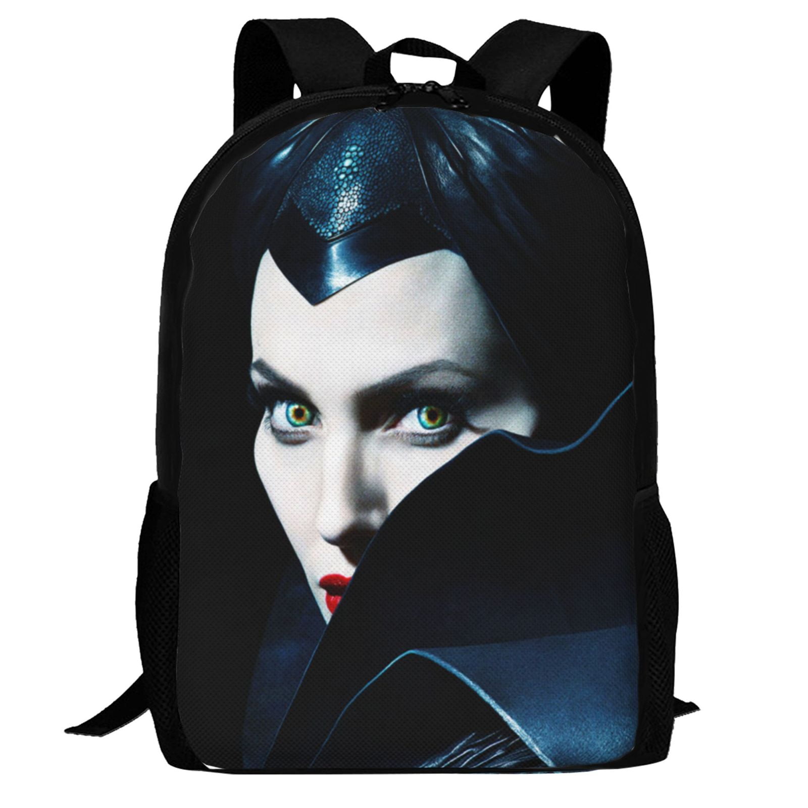 Maleficent Backpack, 3d Printed Laptop Backpack, Water Resistant ...