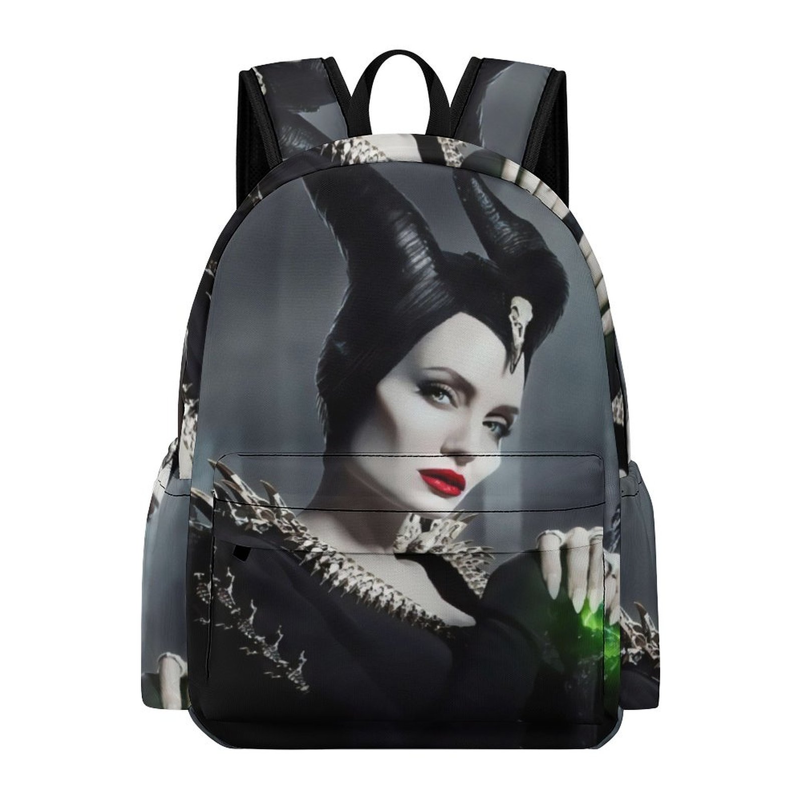 Maleficent Backpacks Bookbag Casual Daypack for Travel Camping Hiking ...
