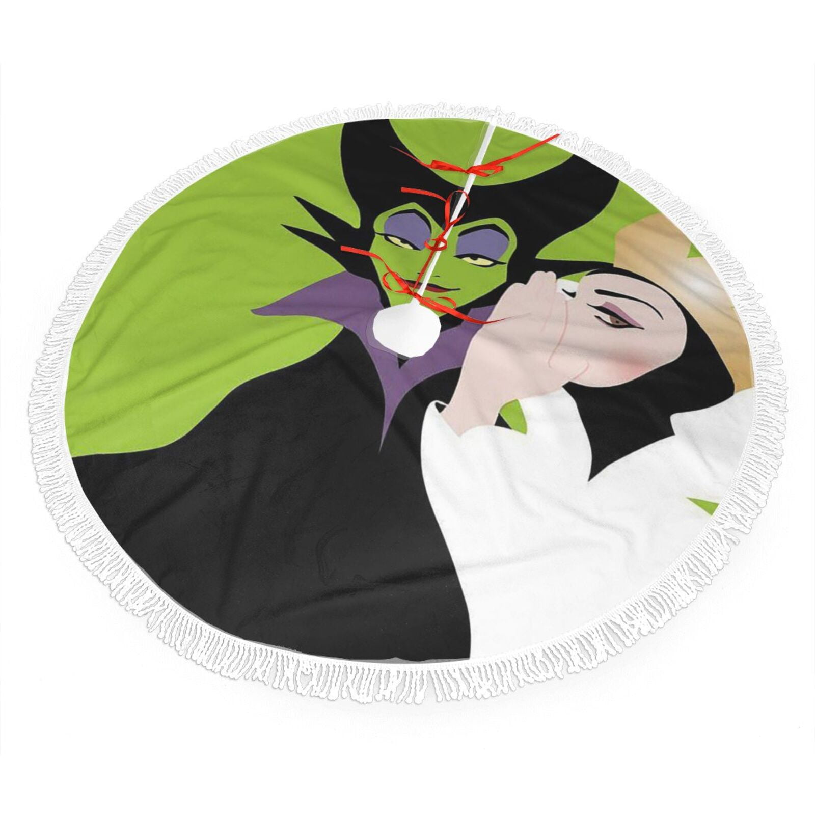 Maleficent Christmas Tree Skirt, Winter Xmas Tree Skirts Mat 30" for ...