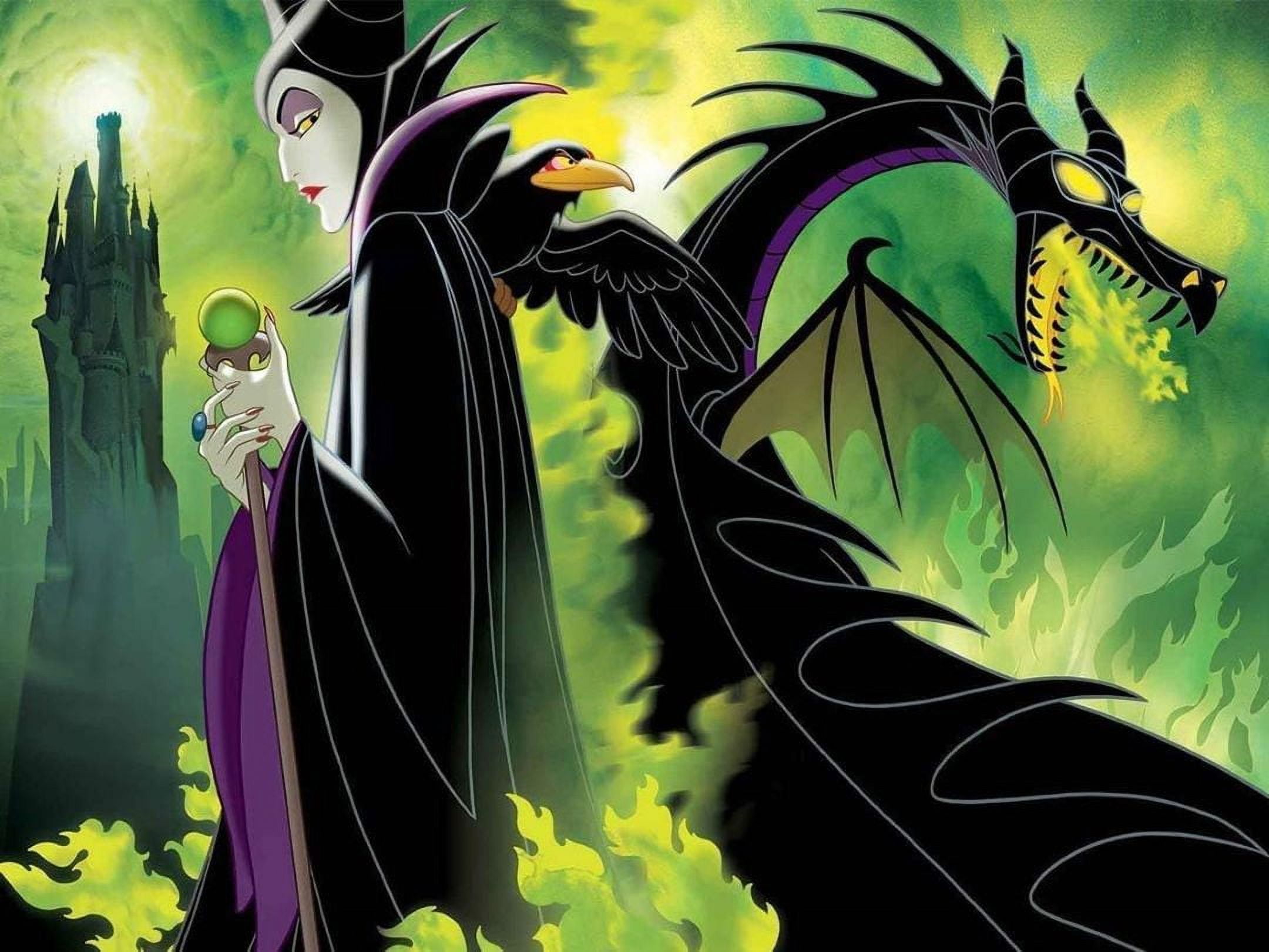 Maleficent Diamond Art DIY 5D Diamond Painting Kits for Adults and Kids ...