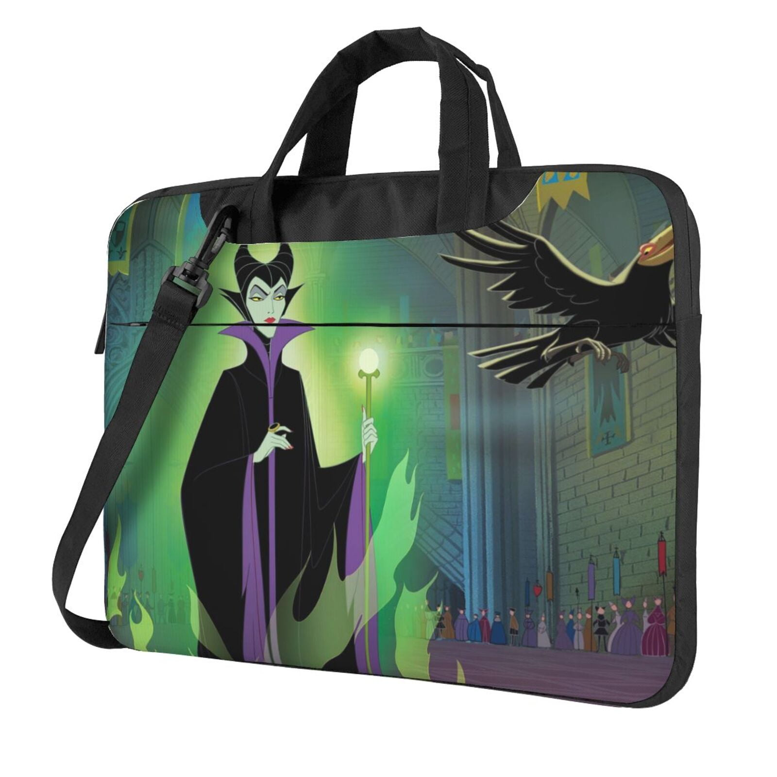 Maleficent Laptop Carrying Case, 13 inch Computer Laptop Bag Messenger ...