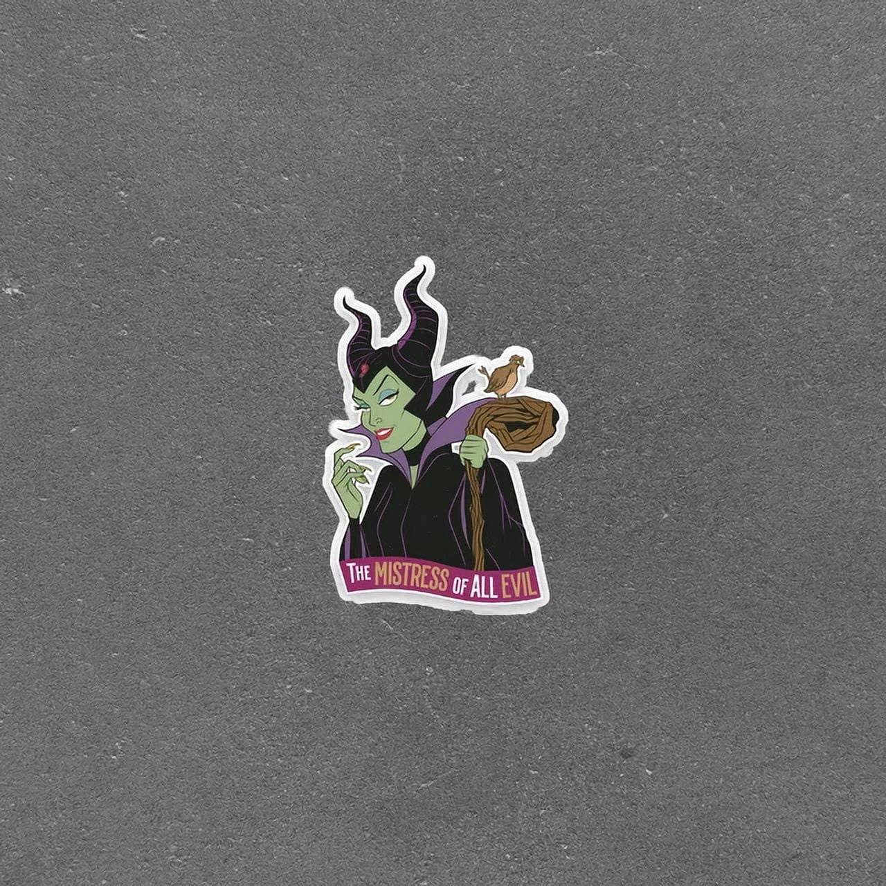 Maleficent The Mistress Of All Evil Vinyl Sticker Fairy Tale ...