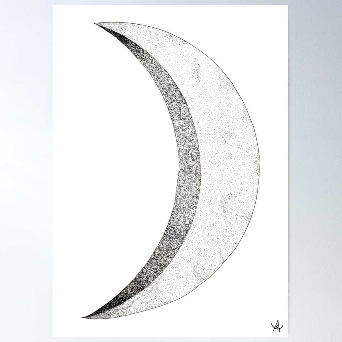 Maleficum #7 Lunae Crescere Poster Wall Art, Modern Wall Decor For ...