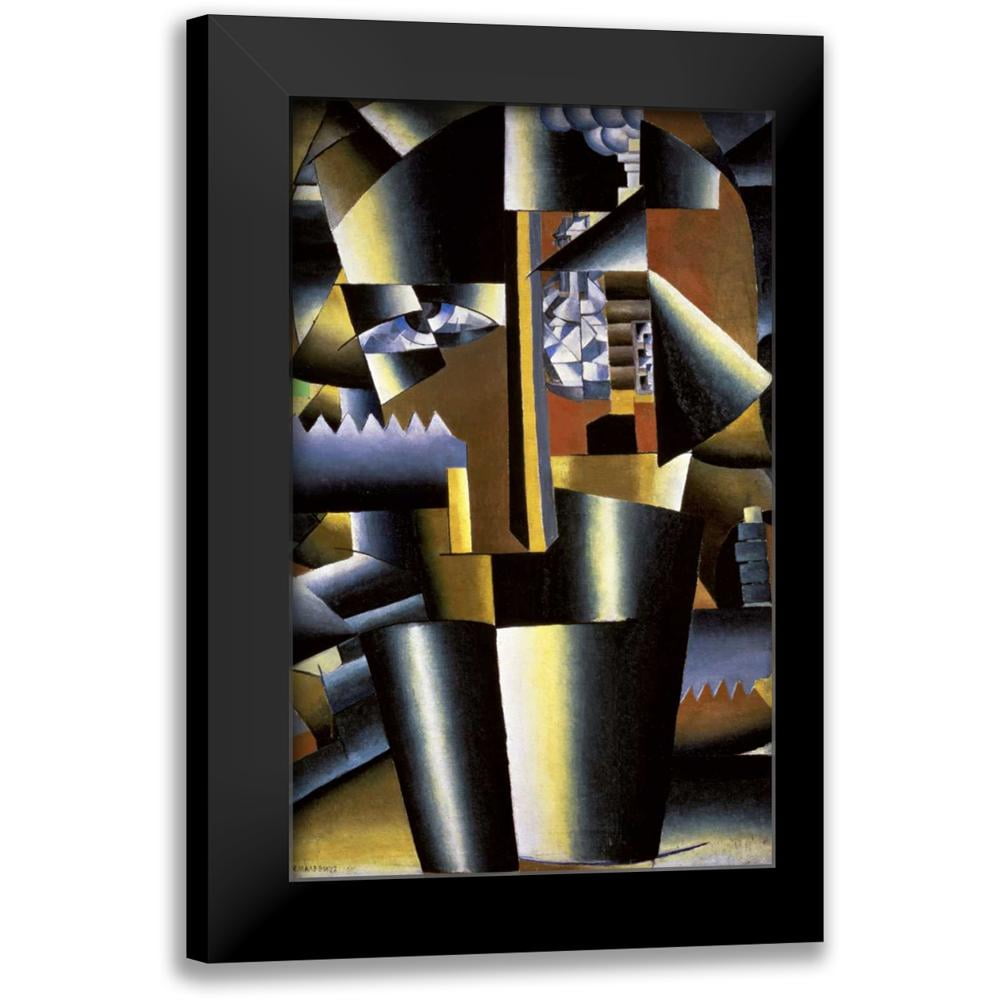 Malevich, Kazimir 10x14 Black Modern Framed Museum Art Print Titled ...