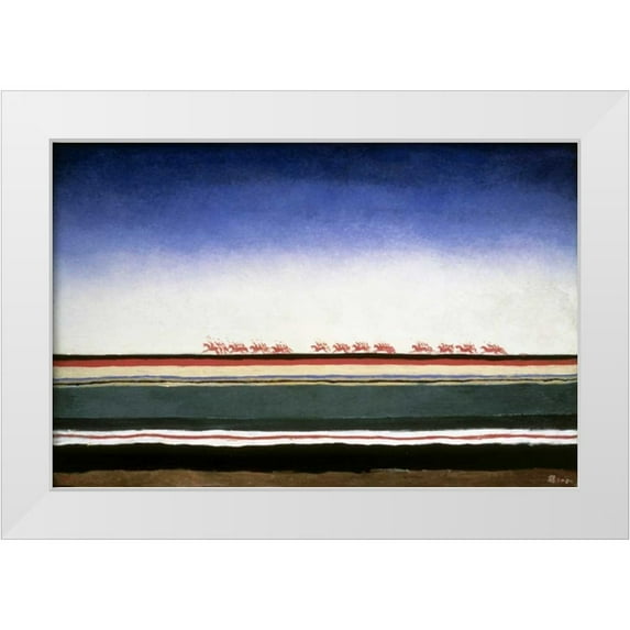 Malevich, Kazimir 14x11 White Modern Wood Framed Museum Art Print ...