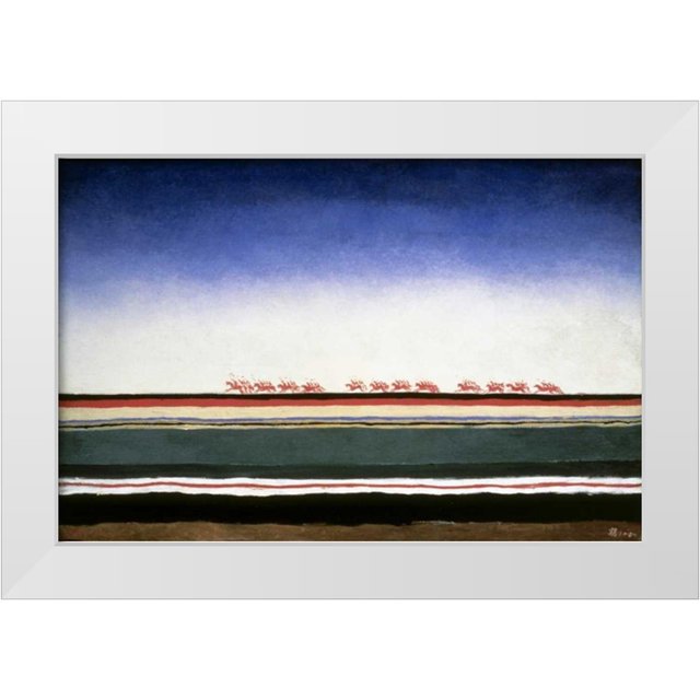Malevich, Kazimir 14x11 White Modern Wood Framed Museum Art Print ...