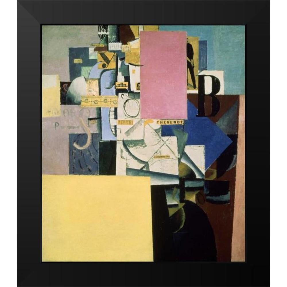 Malevich, Kazimir 20x23 Black Modern Framed Museum Art Print Titled ...