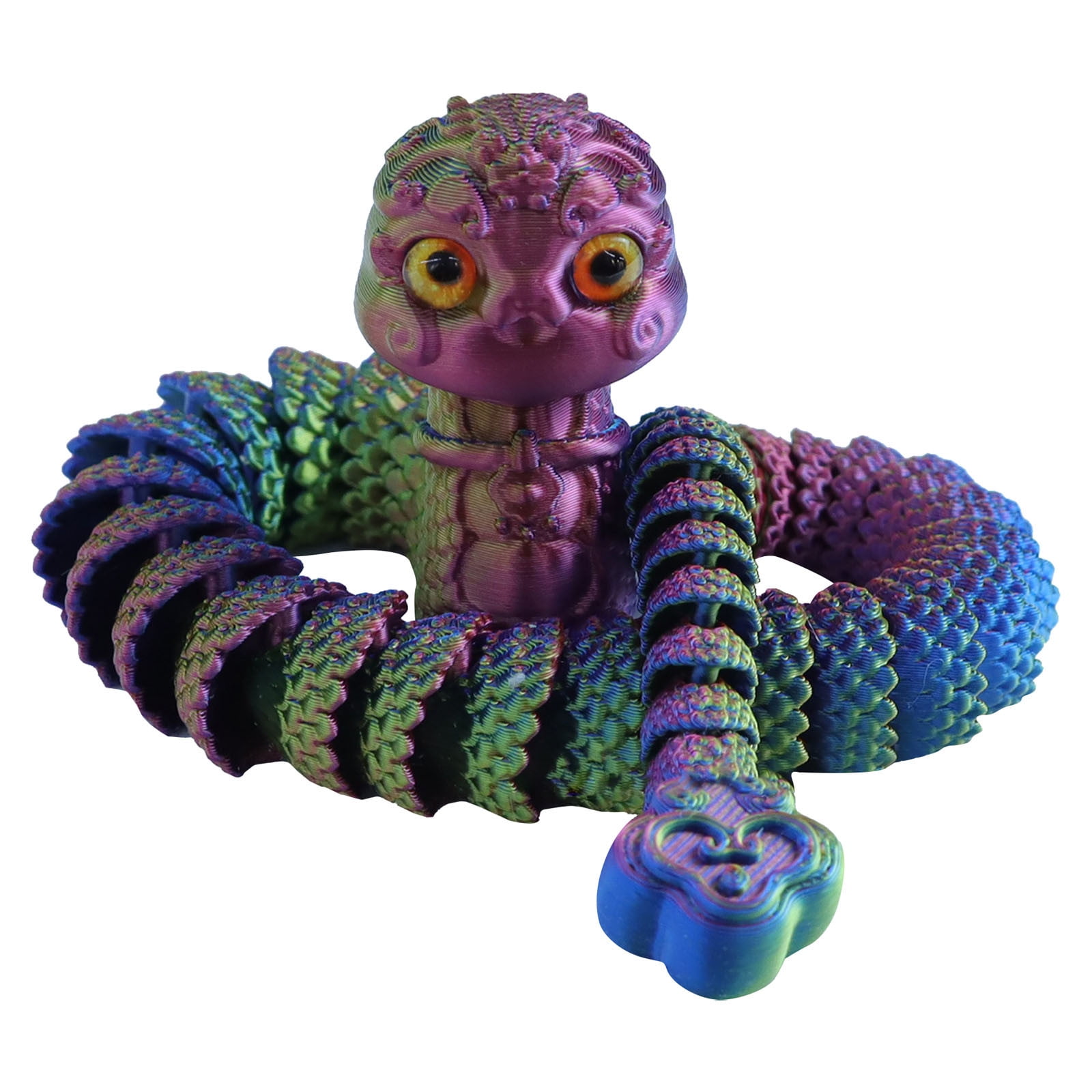 Malianggg 3D Printed Animals Toys 3D Printed Flexible Cute Pet Toy ...