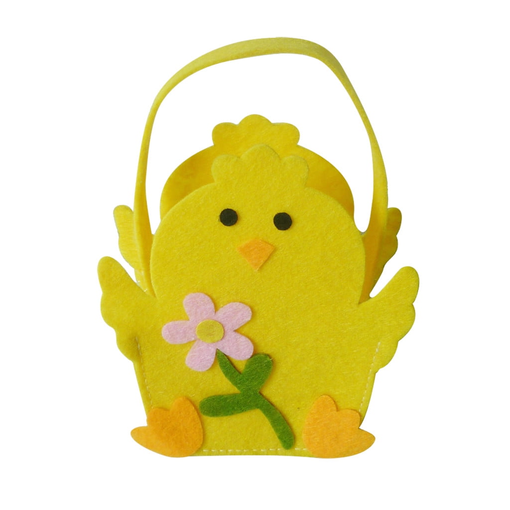 Malianggg Easter Bunny Bag Candy Bag Present Home Party Accessory Dot ...