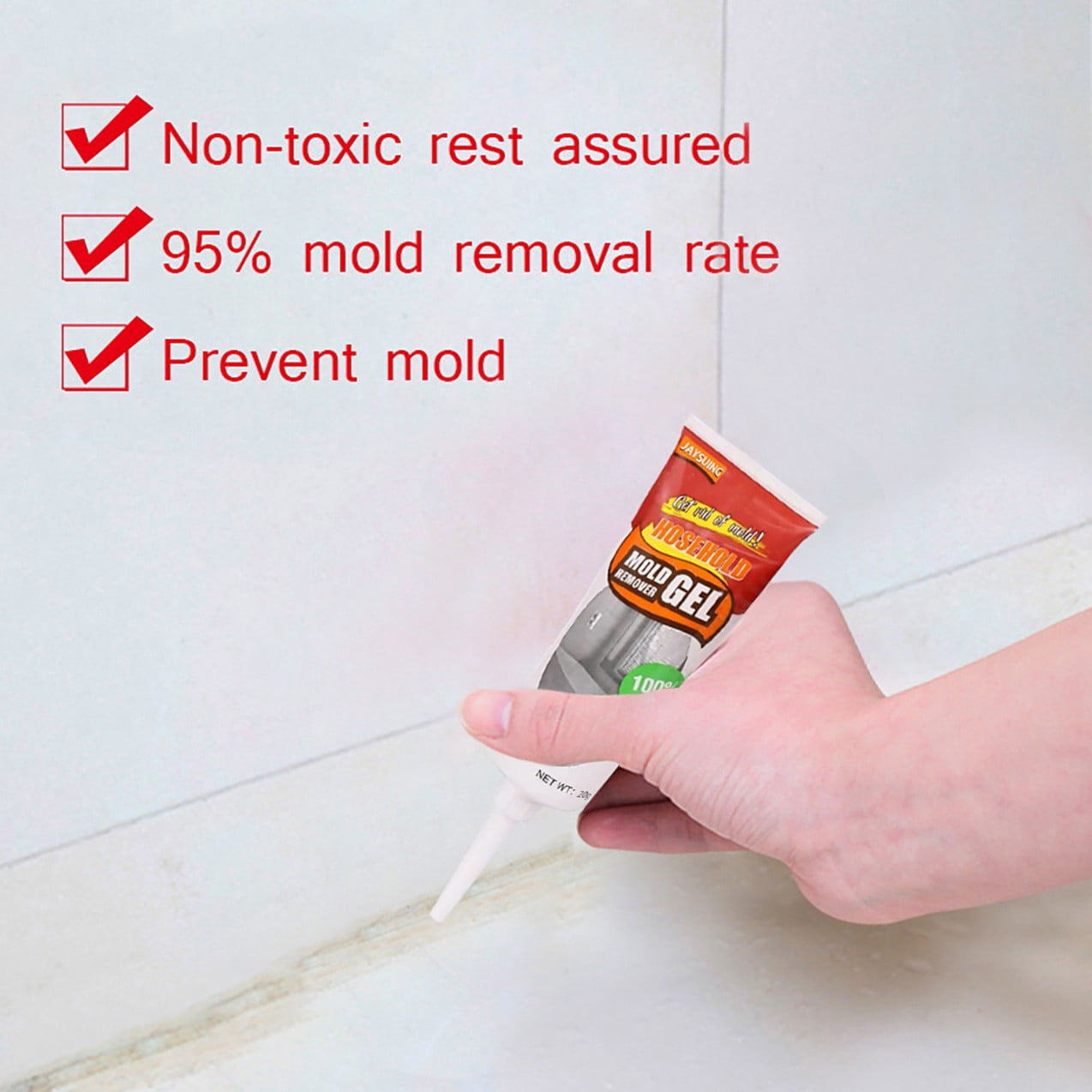 Malianggg Household Remover Gel Ceramic Tile Pool Wall Stain Cleaner ...