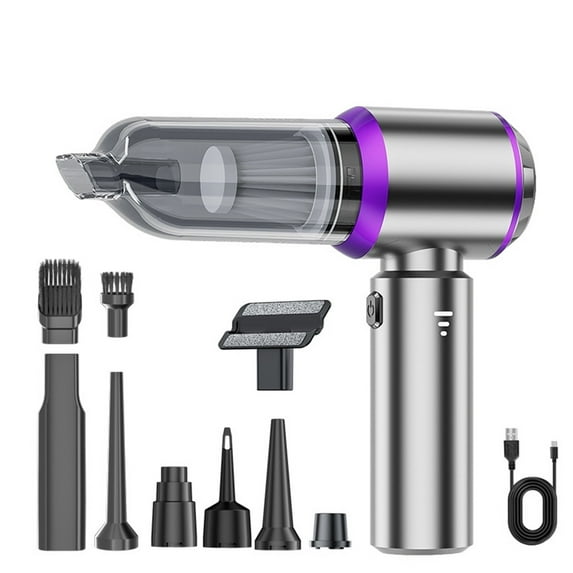 Malianggg Portable Car Vacuum Cleaner Cordless & Rechargeable Handheld ...