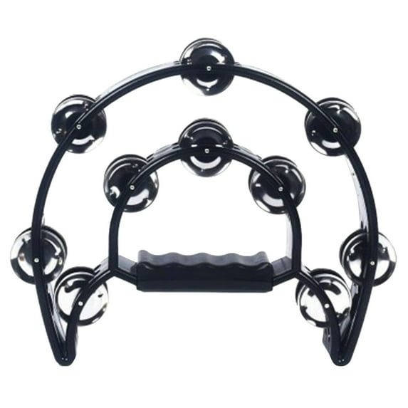 Malianggg Tambourine Metal Half Moon Musical Instruments Double Metal ...
