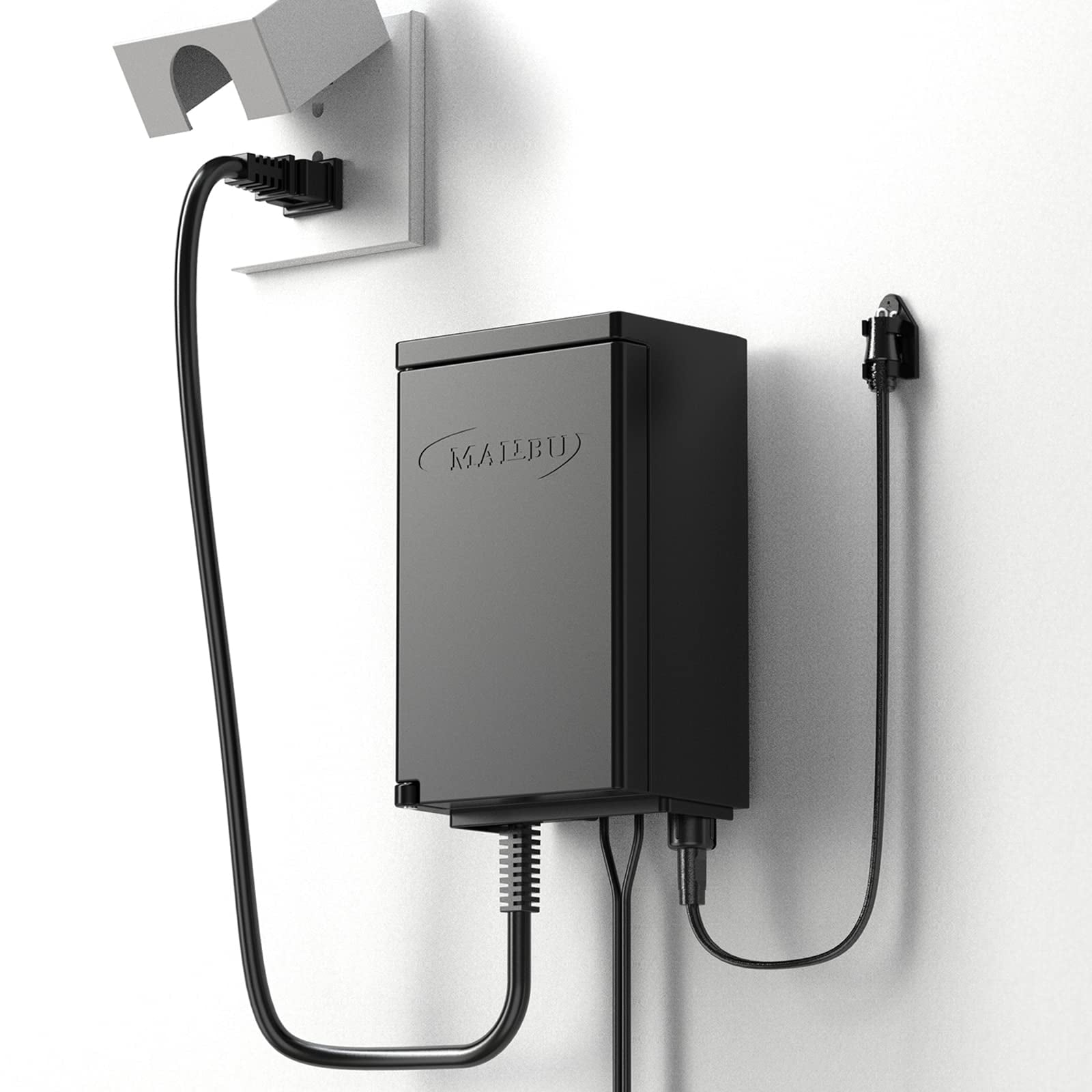 Malibu 45W Low Voltage Transformer Landscape Lighting Power with Timer ...