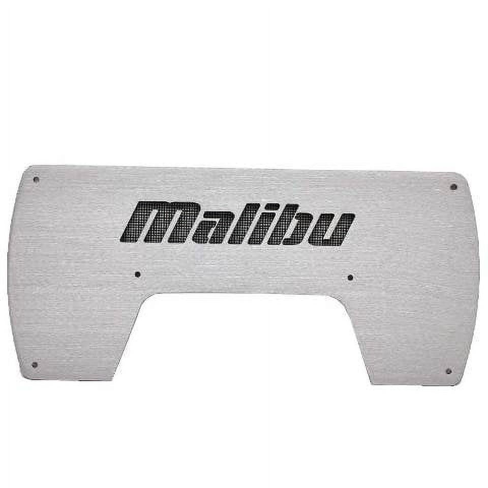 Malibu Boat Backing Plate 5424015-ANGR | 15 5/8 x 7 1/8 Inch Aluminum ...
