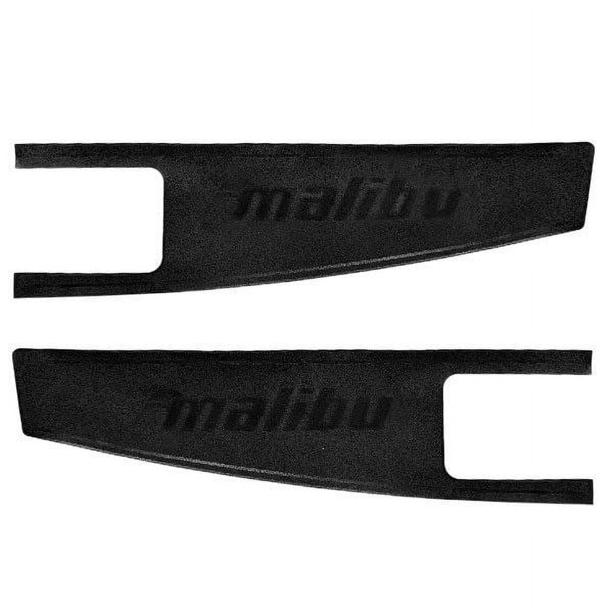 Malibu Boat Black Sticker Non Skid Transom Step Pad Mats 5532066 (Set ...