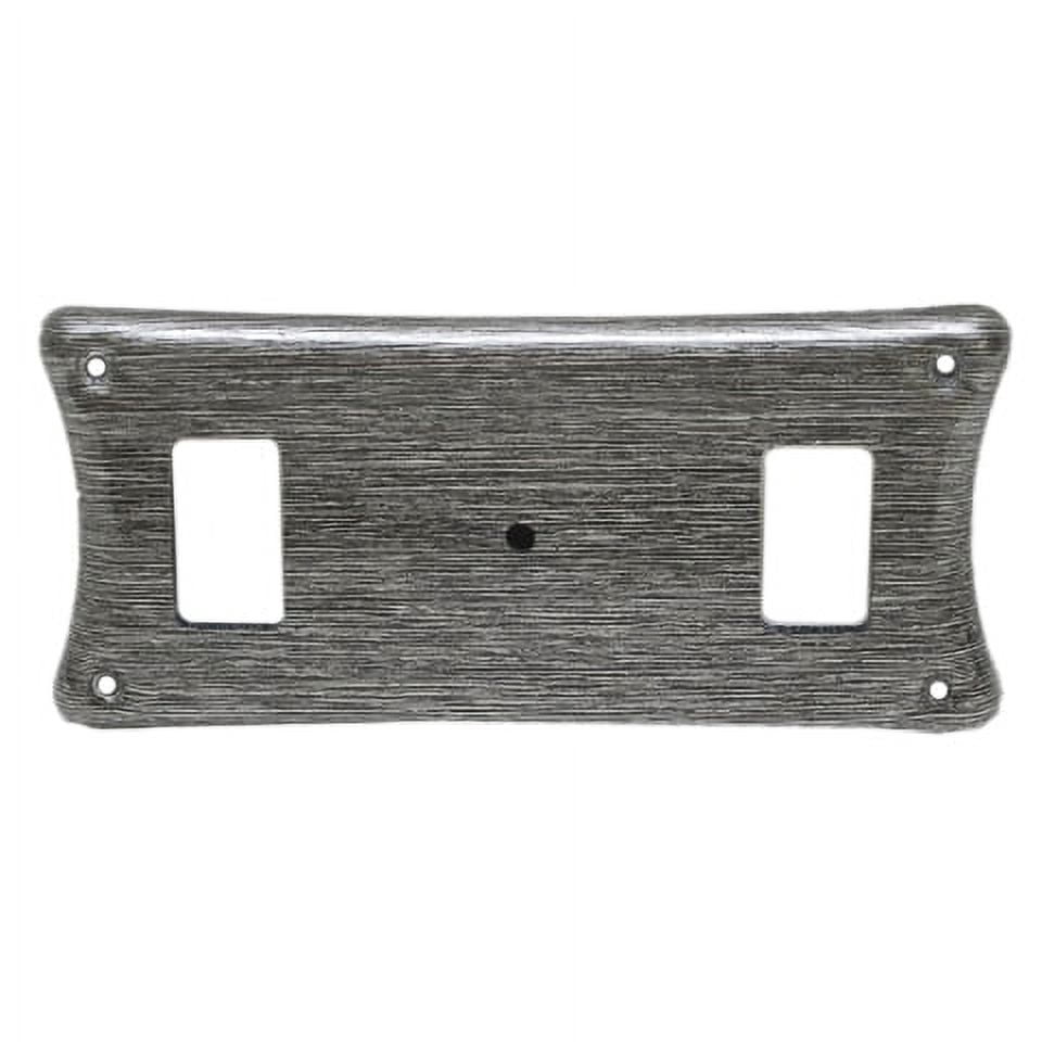 Malibu Boat Blank Switch Panel 18474ATB | 7 1/2 x 3 1/4 Inch Brushed ...