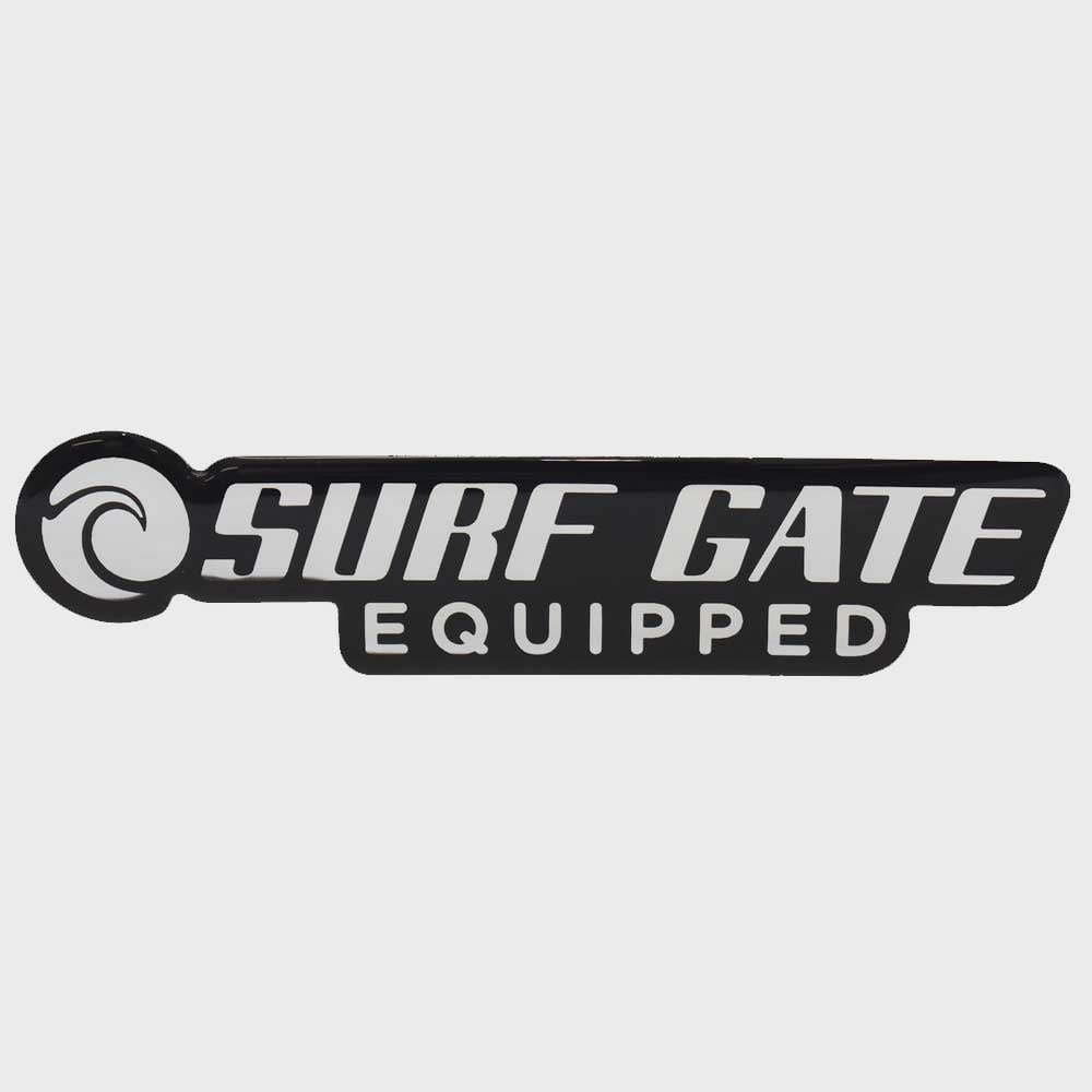 Malibu Boat Surf Gate Raised Decal 5974803 | Mirrored Silver Sticker - Walmart.com