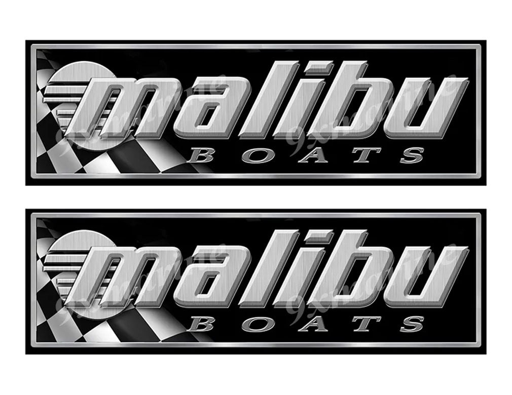Malibu Classic Racing 10" long Stickers - Walmart.com