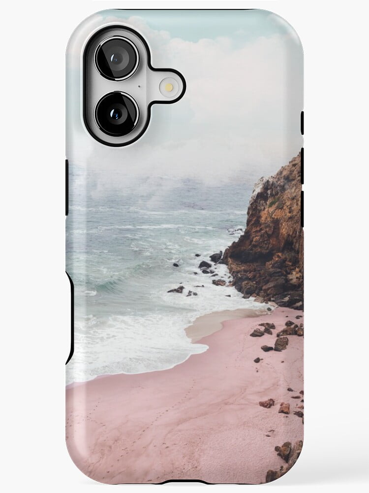Malibu Coastal Beach Inspired Bold Typography Artwork For iPhone 11-17 ...