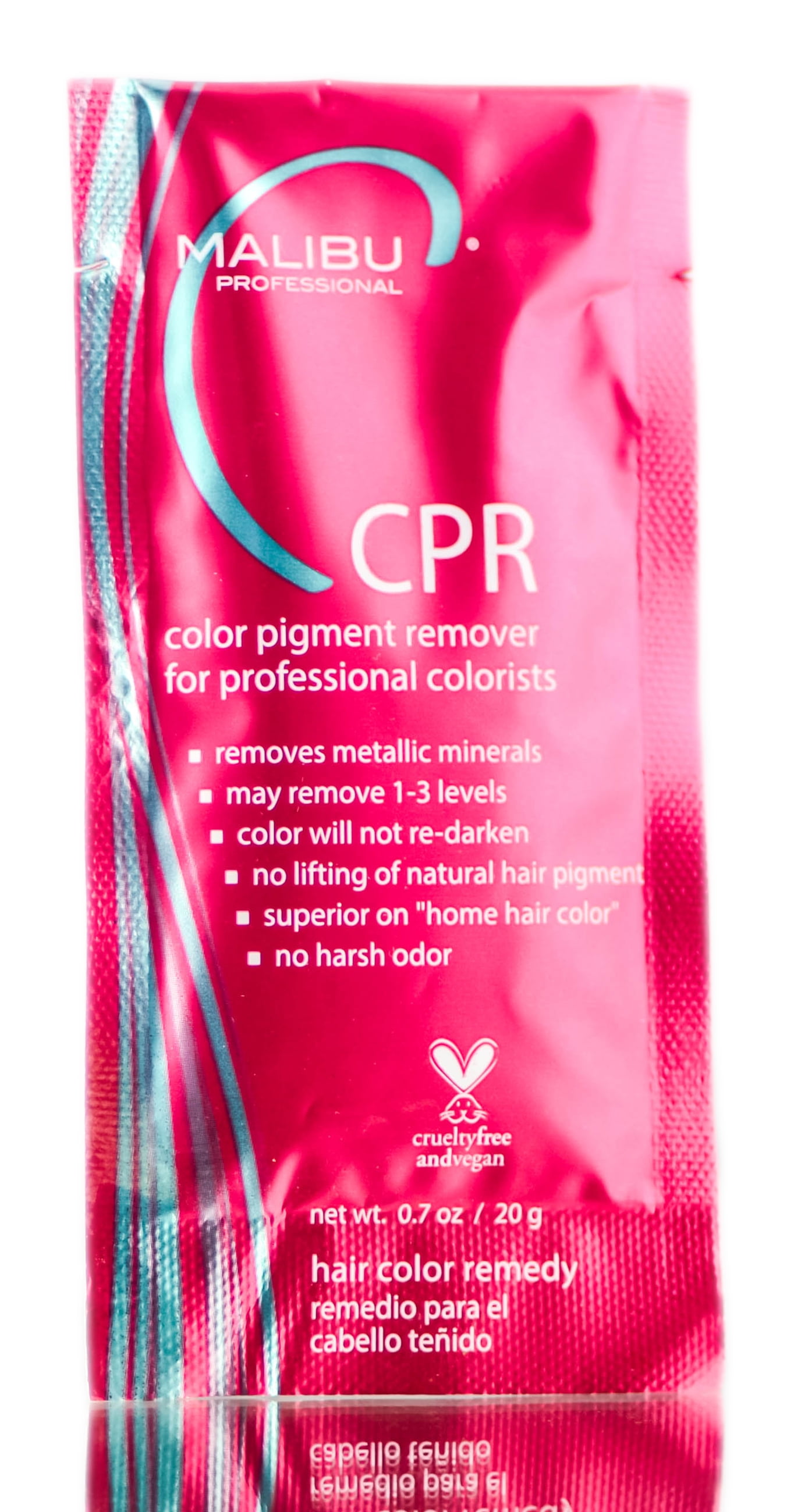 Malibu Intense Color Pigment Reducer CPR Powder, 0.7 oz - Pack of 2 ...