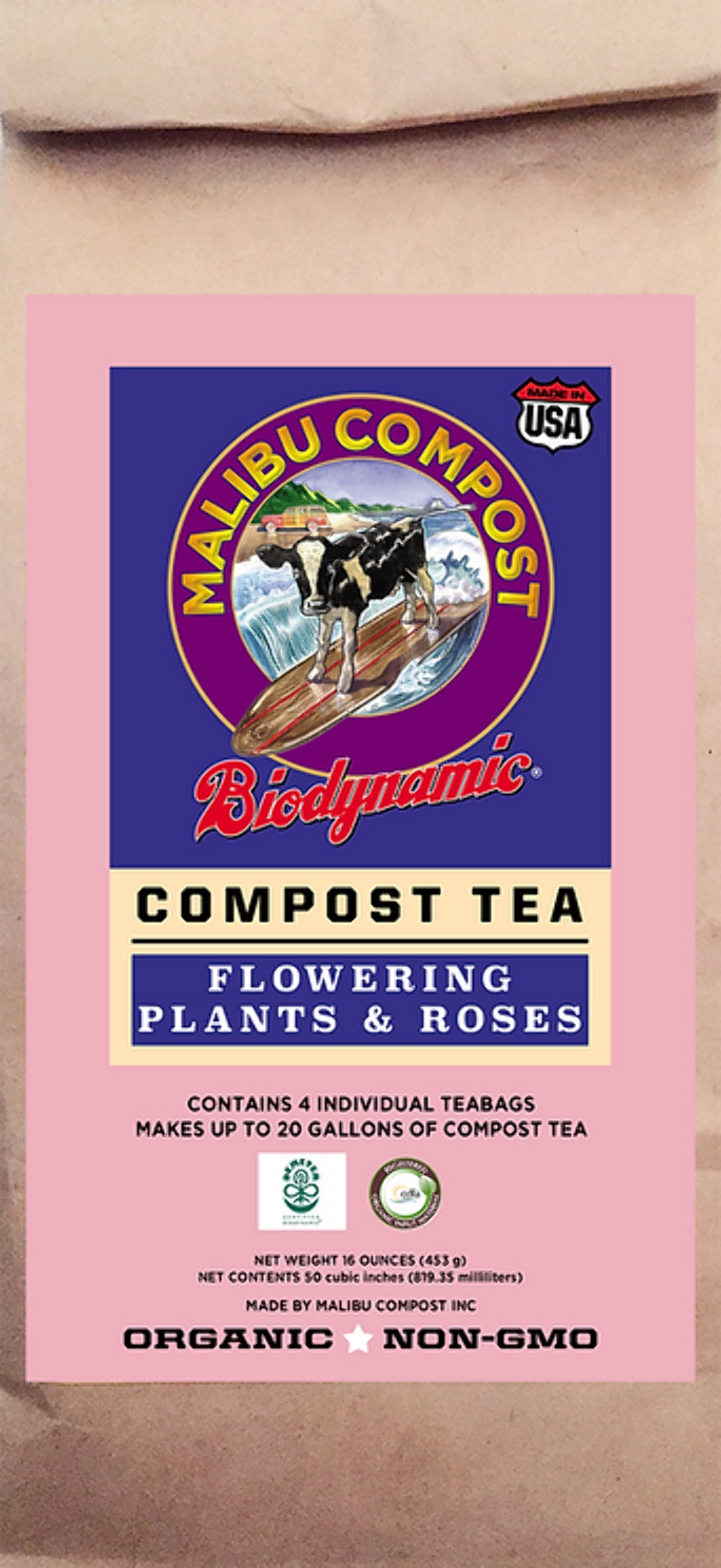 Malibu Compost Bu's Buds Brew Biodynamic Compost Rose Tea, 1 lb ...