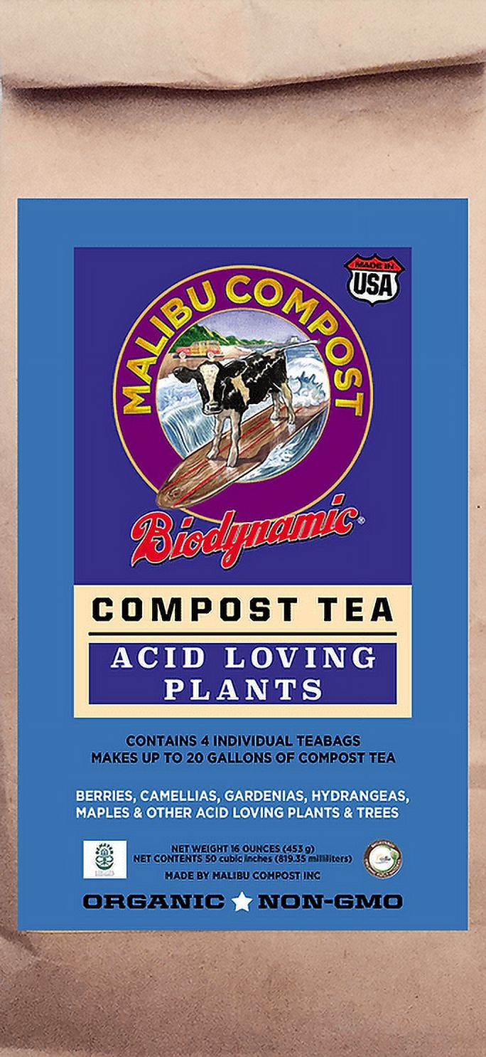 Malibu Compost Compost Tea for Acid Loving Plants, 4 Pack - Walmart.com
