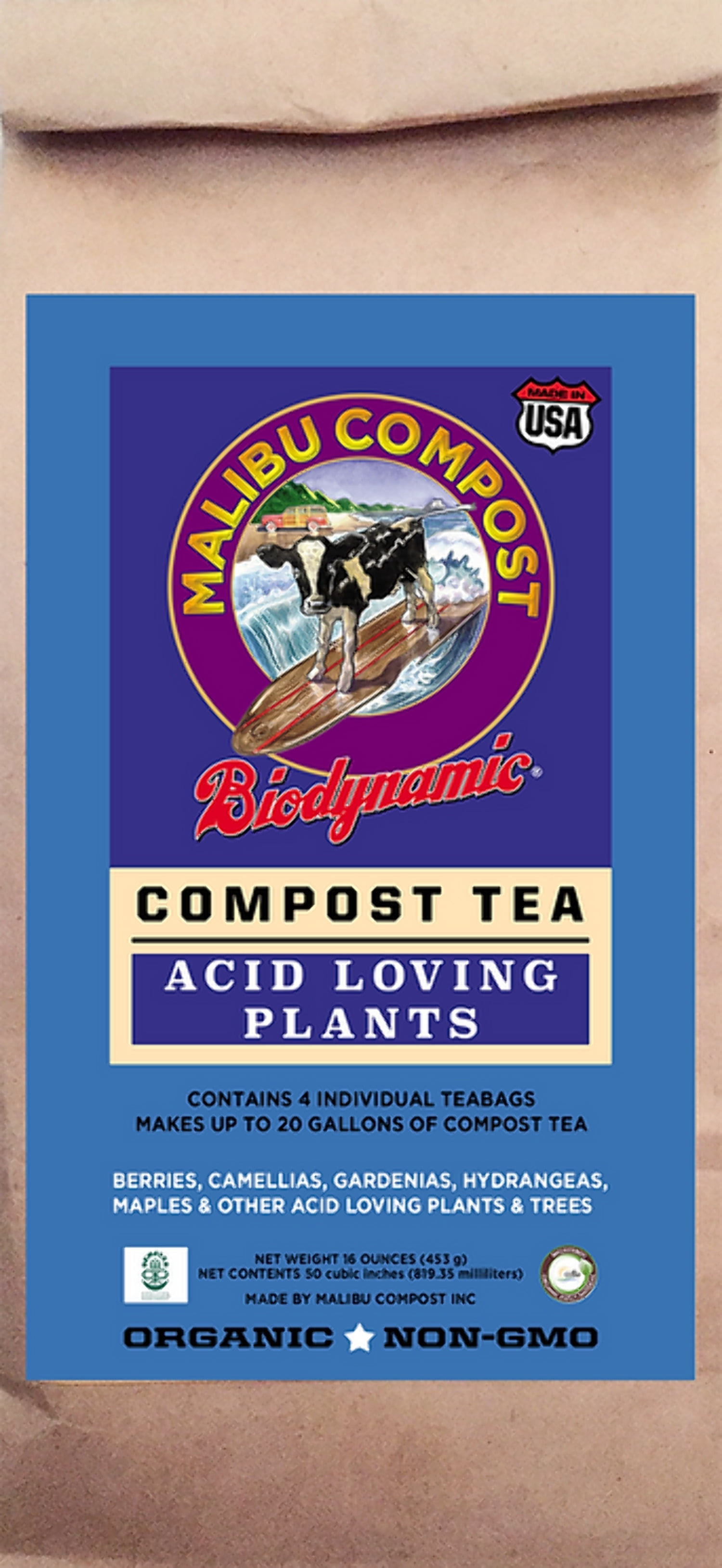 Malibu Compost Compost Tea for Acid Loving Plants, 4 Pack - Walmart.com