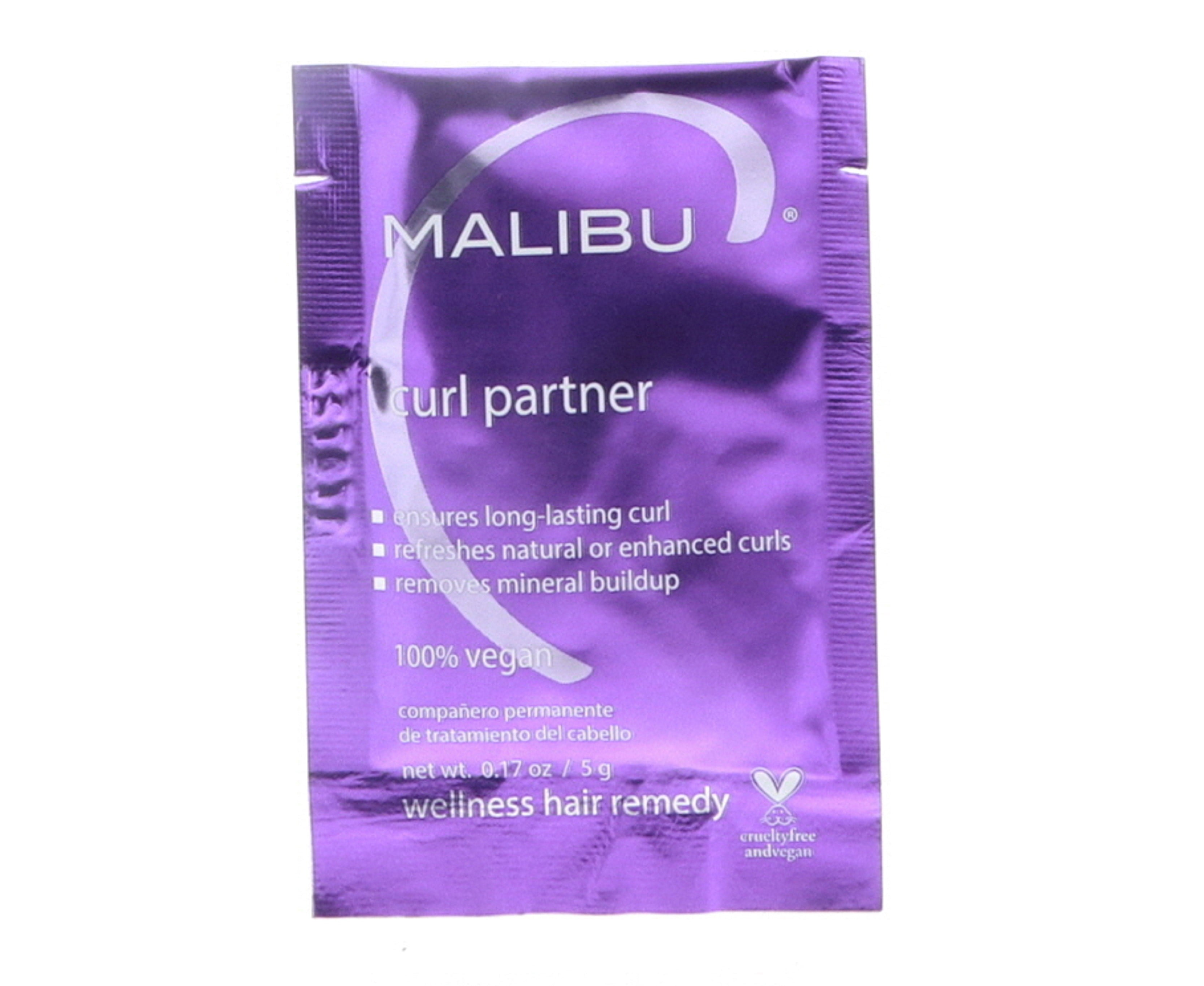 Malibu Curl Partner Health Wellness Treatment, 0.17 oz 12 Pack ...