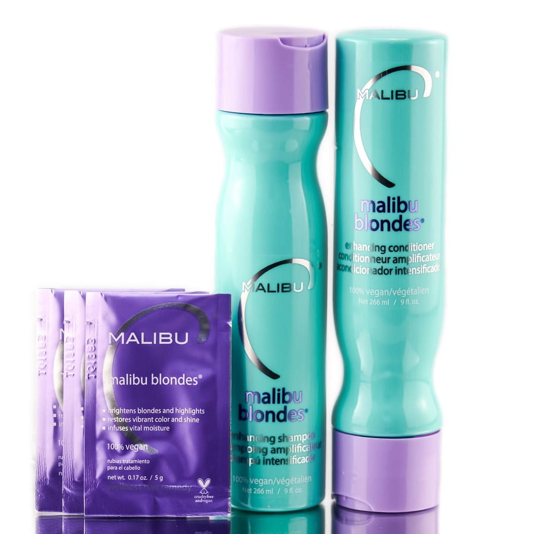 Malibu Hair Care - Hydrating Treatment for Damaged Hair, 9 OZ - Walmart.com