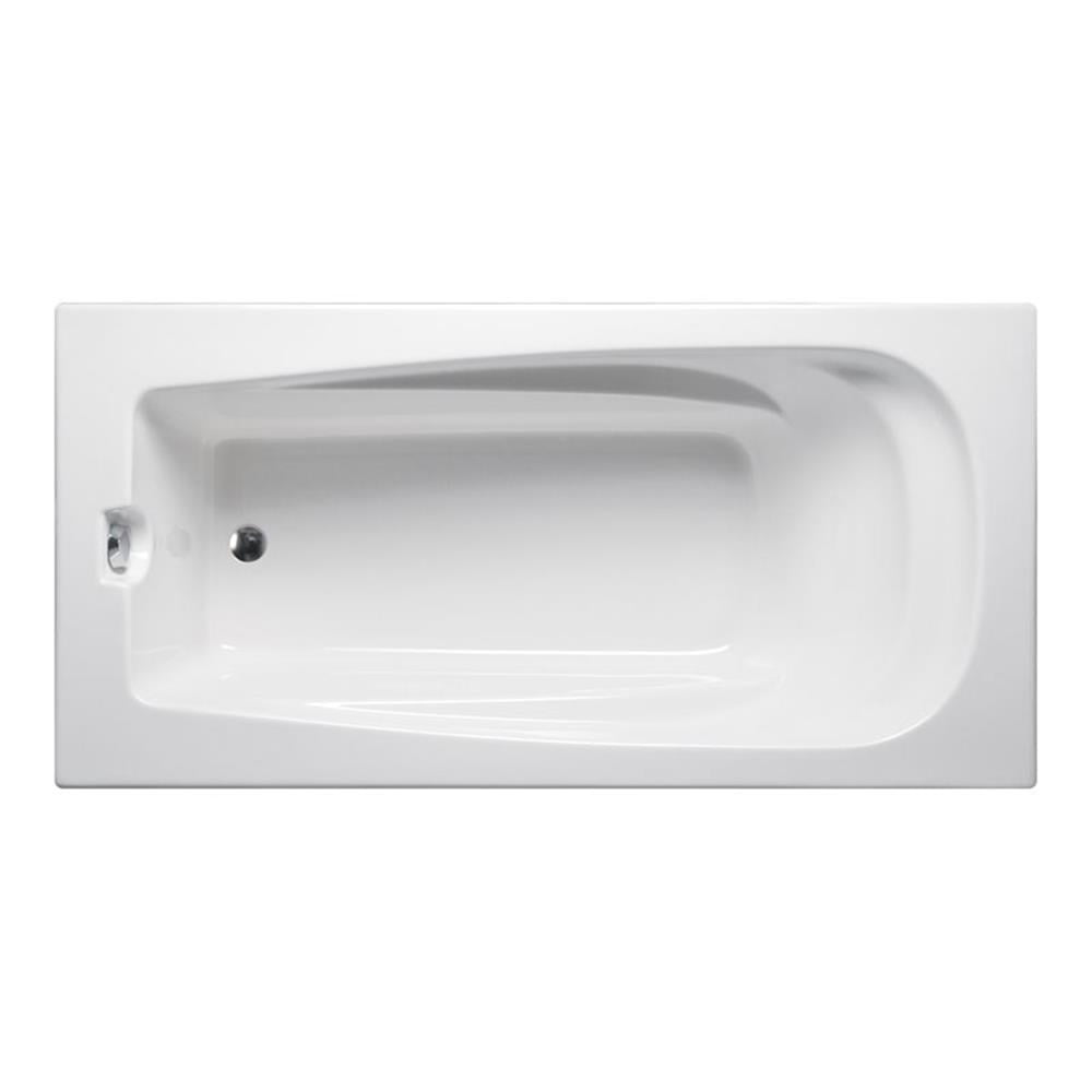 Malibu Home Fairfield Rectangle Whirlpool Bathtub 60"x 32"x 22" in ...