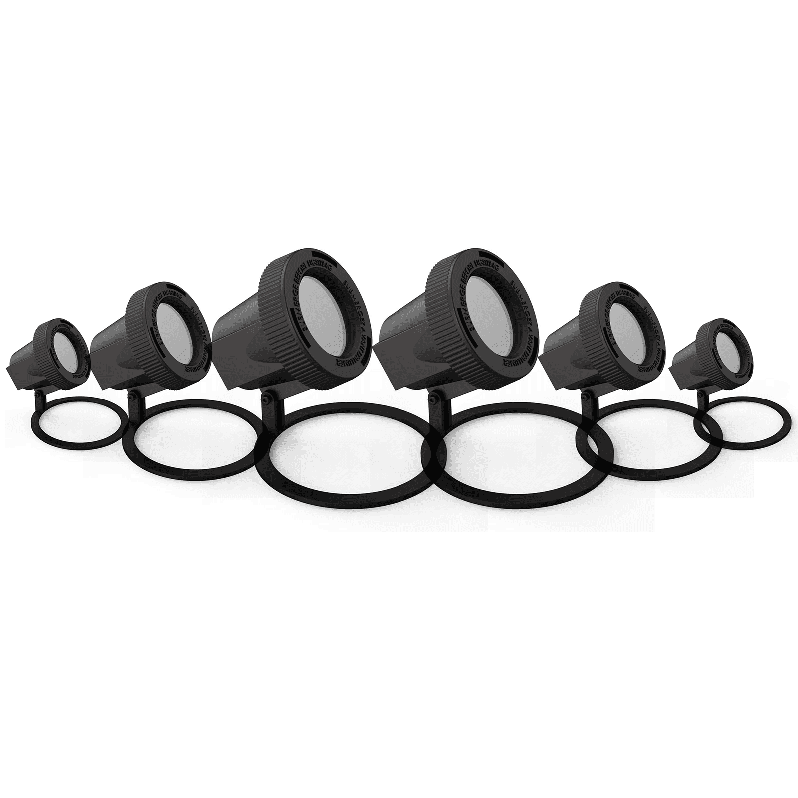 Underwater Waterfall Efficient Underwater LED Lights For Ponds Webbs ...