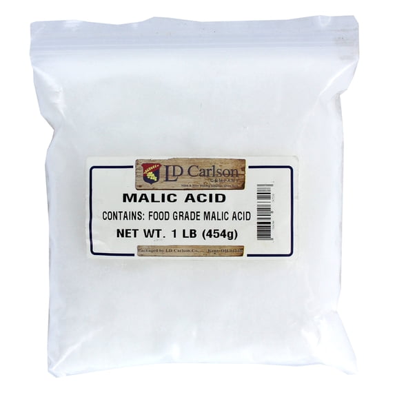Malic Acid, 1 LB - Mild Fruit Acid for Adjusting 'Hot-Climate' White ...