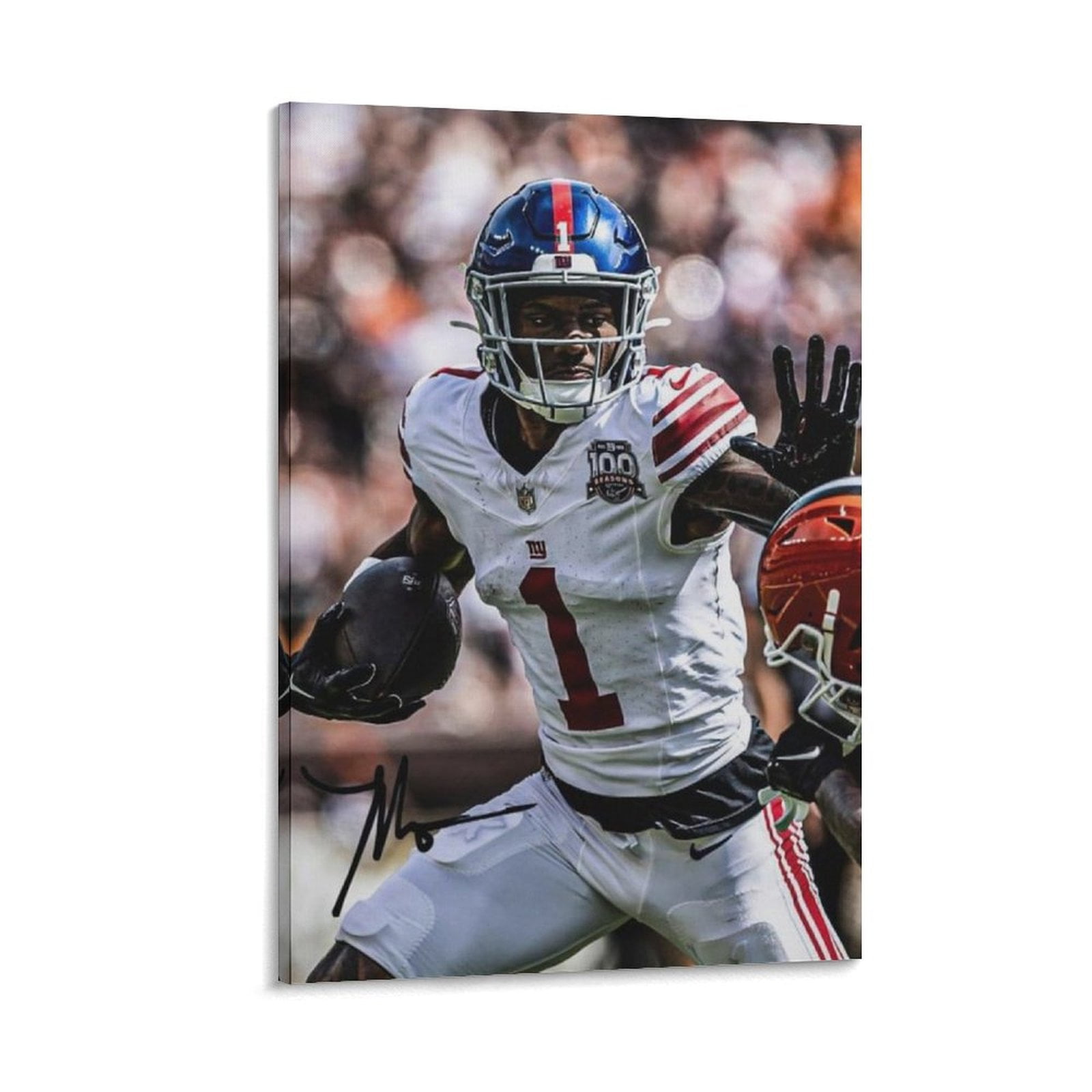Malik Nabers Poster Canvas Poster Artworks Picture Print Poster Wall ...