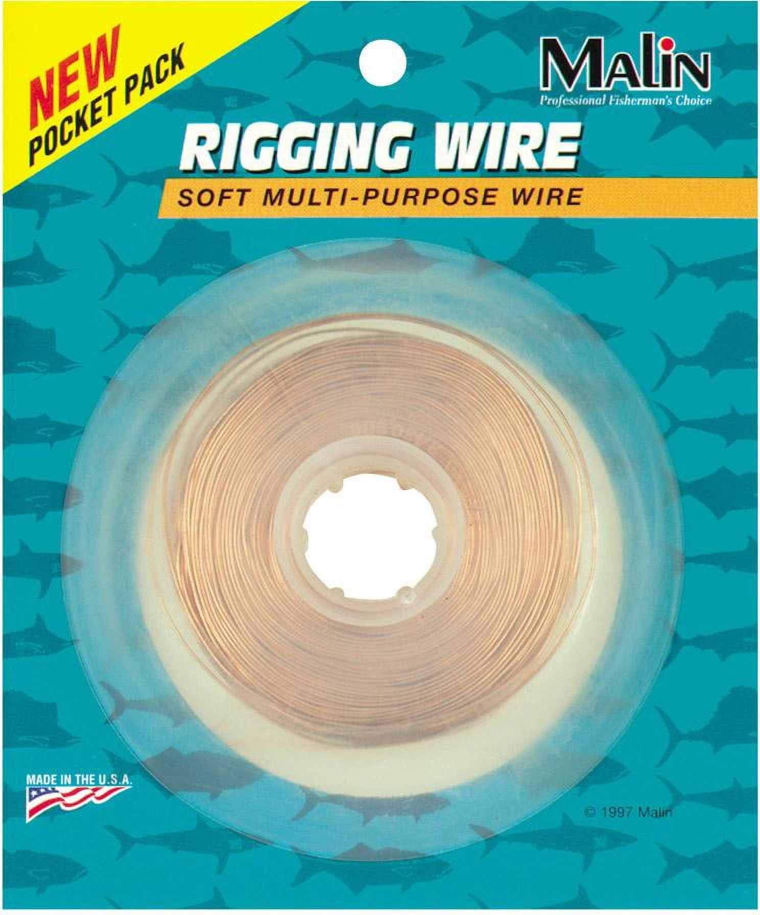 Malin Monel Rigging Wire 200' 020 Diameter Pocke, MC2-30 - Walmart.com