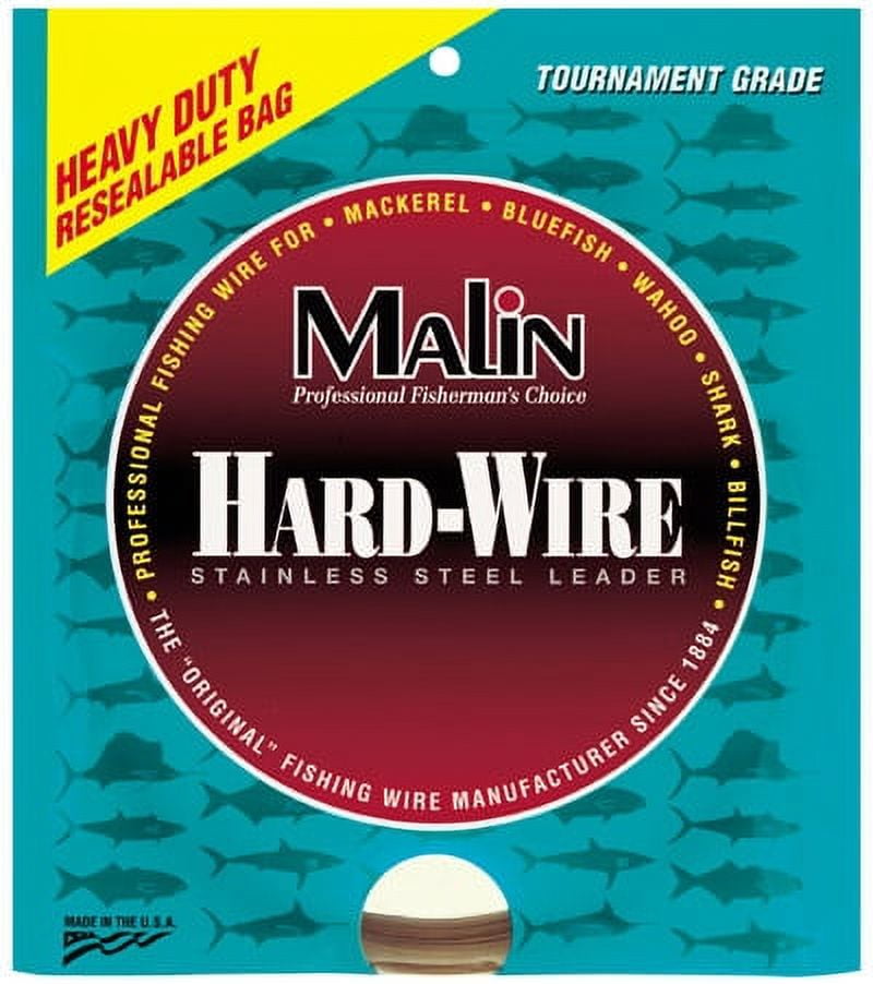 Malin S.S. Brown Wire Size 8, 42 feet, Fishing Jigs - Walmart.com