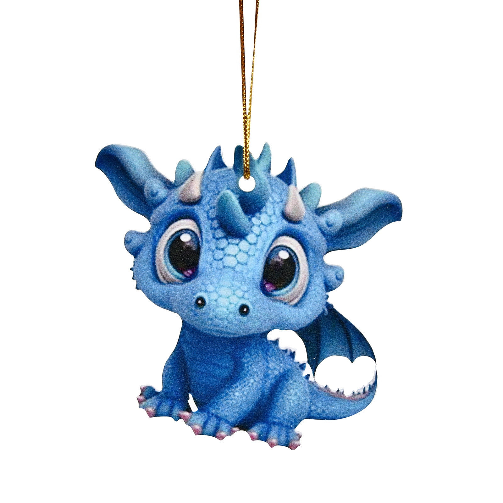 Malinaggg 2D Adorable Flying Baby Christmas Ornament Unique Shape And ...