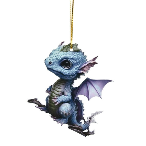 Malinaggg 2D Adorable Flying Baby Christmas Ornament Unique Shape And ...