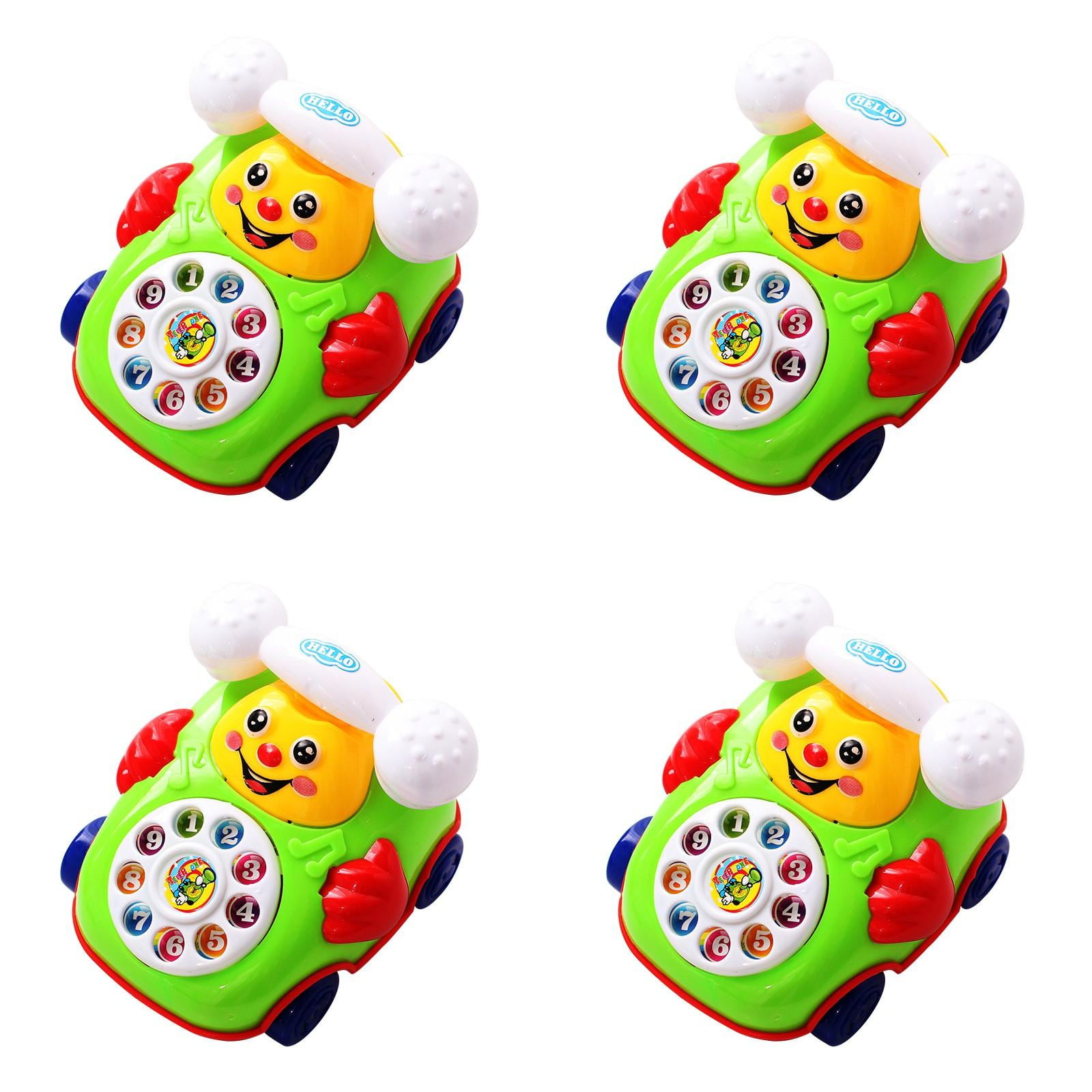 Malinaggg Educational Toys Cartoon Telephone Car Developmental Kids Toy ...