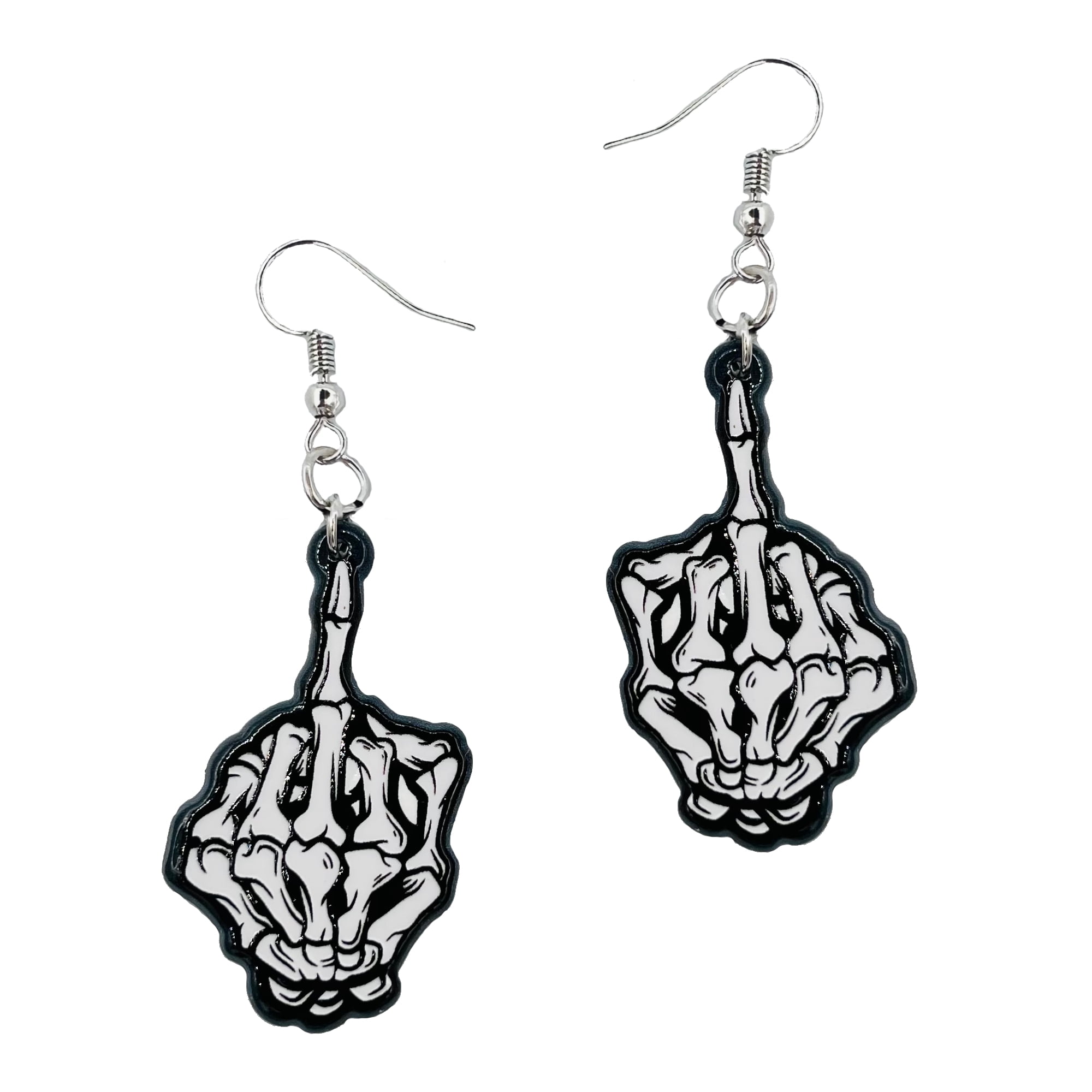 Mall of Style - Middle Finger Earrings for Women - Middle Finger ...