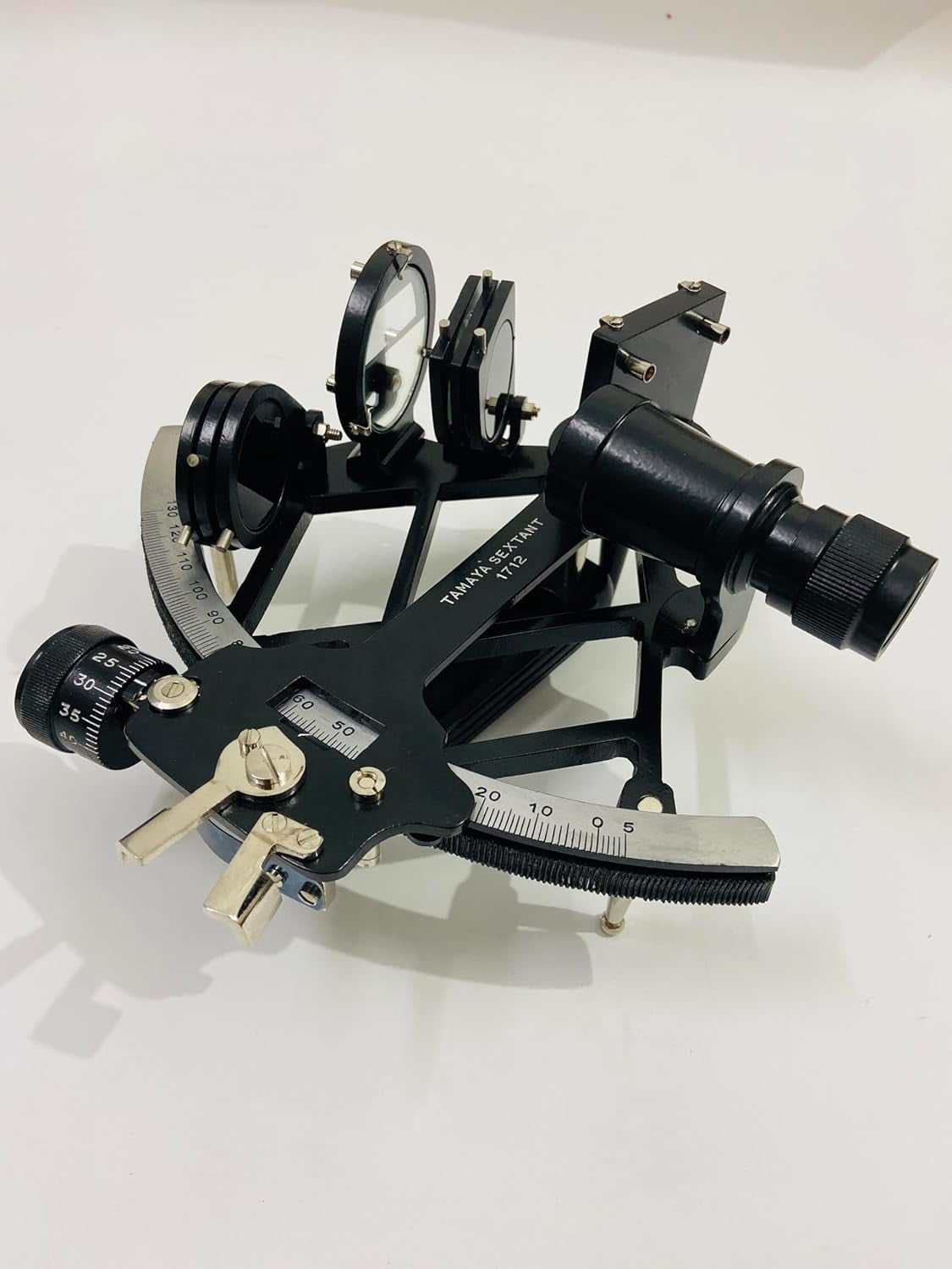 Malla INC. Nautical Aluminium 9" Sextant - Working Sextant - Marine ...