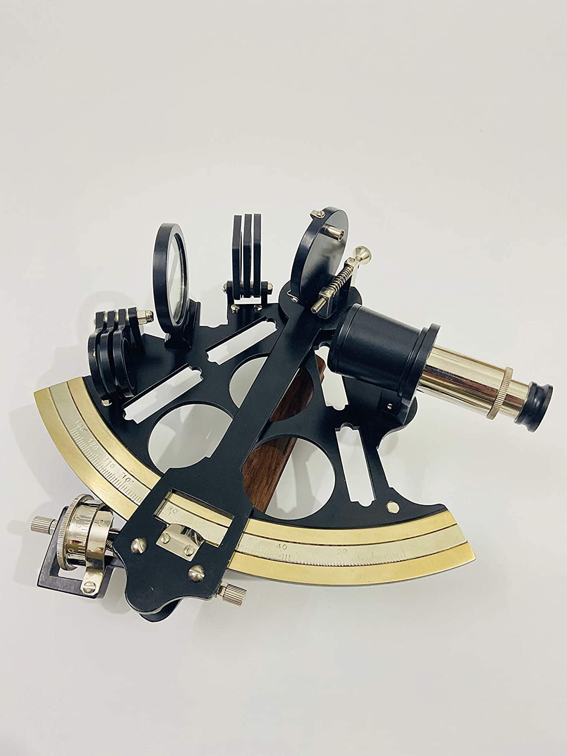 Malla Inc. Sextant Instrument | Nautical Brass Working Sextant ...