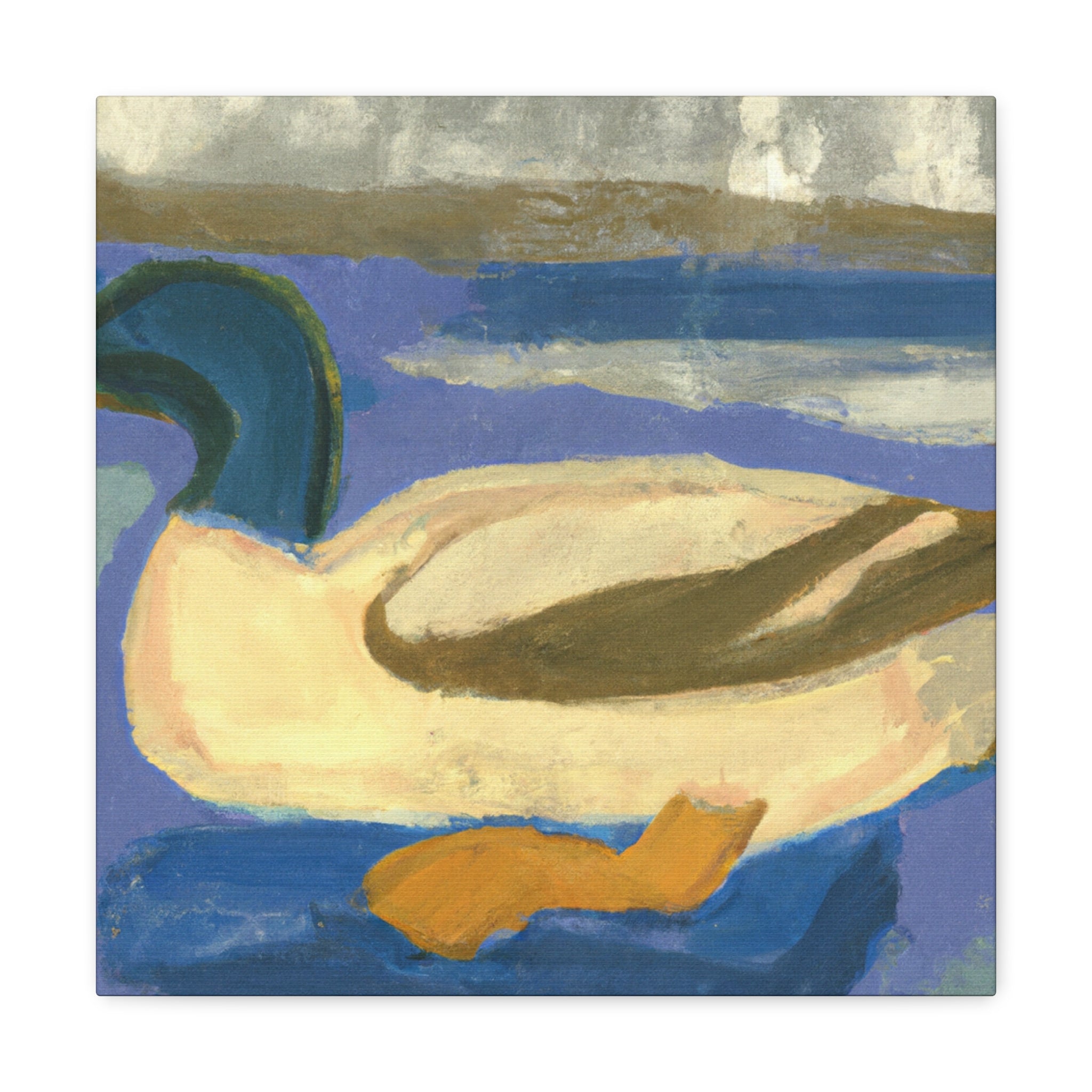 "Mallard Duck Expressionism" - Canvas - Walmart.com