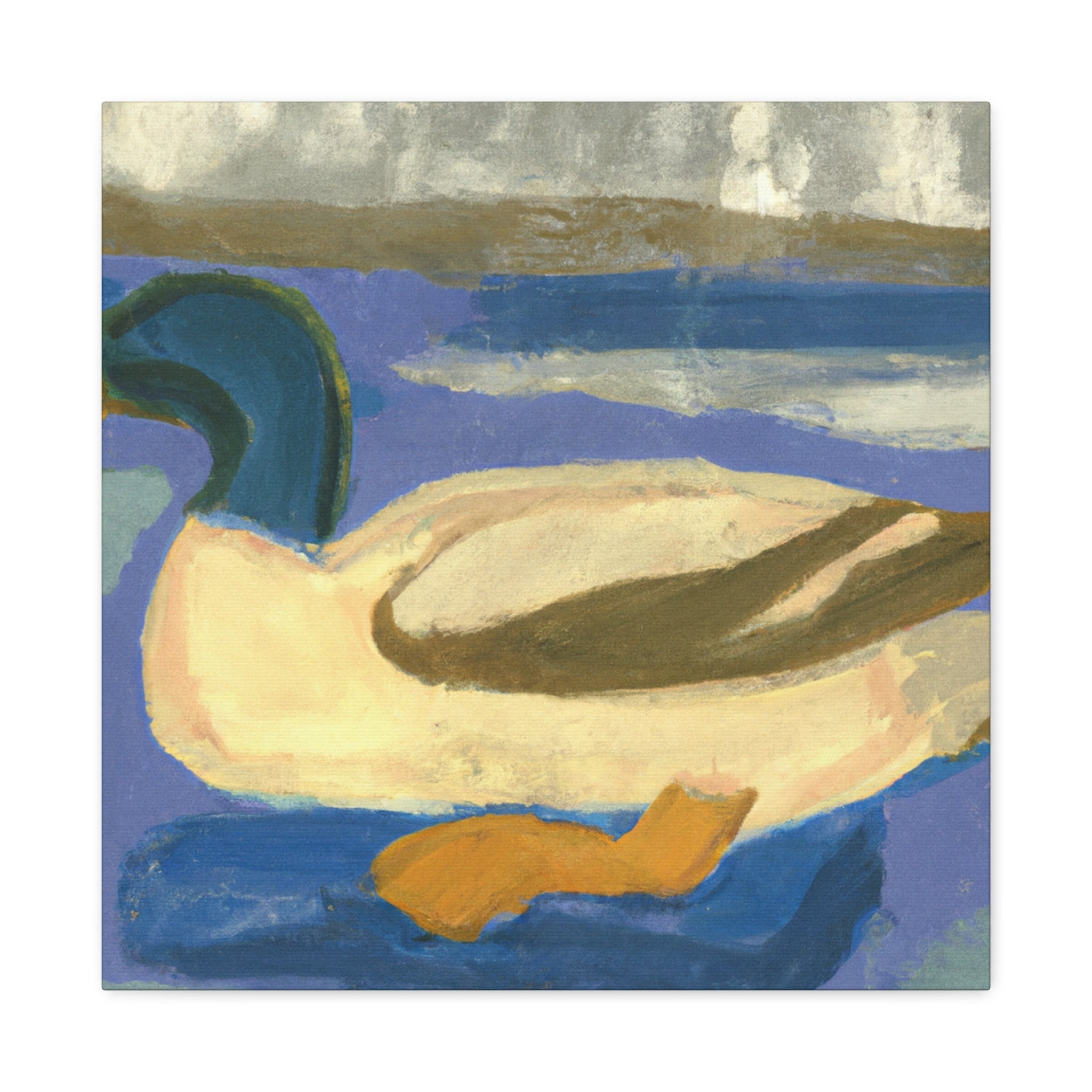 "Mallard Duck Expressionism" - Canvas - Walmart.com