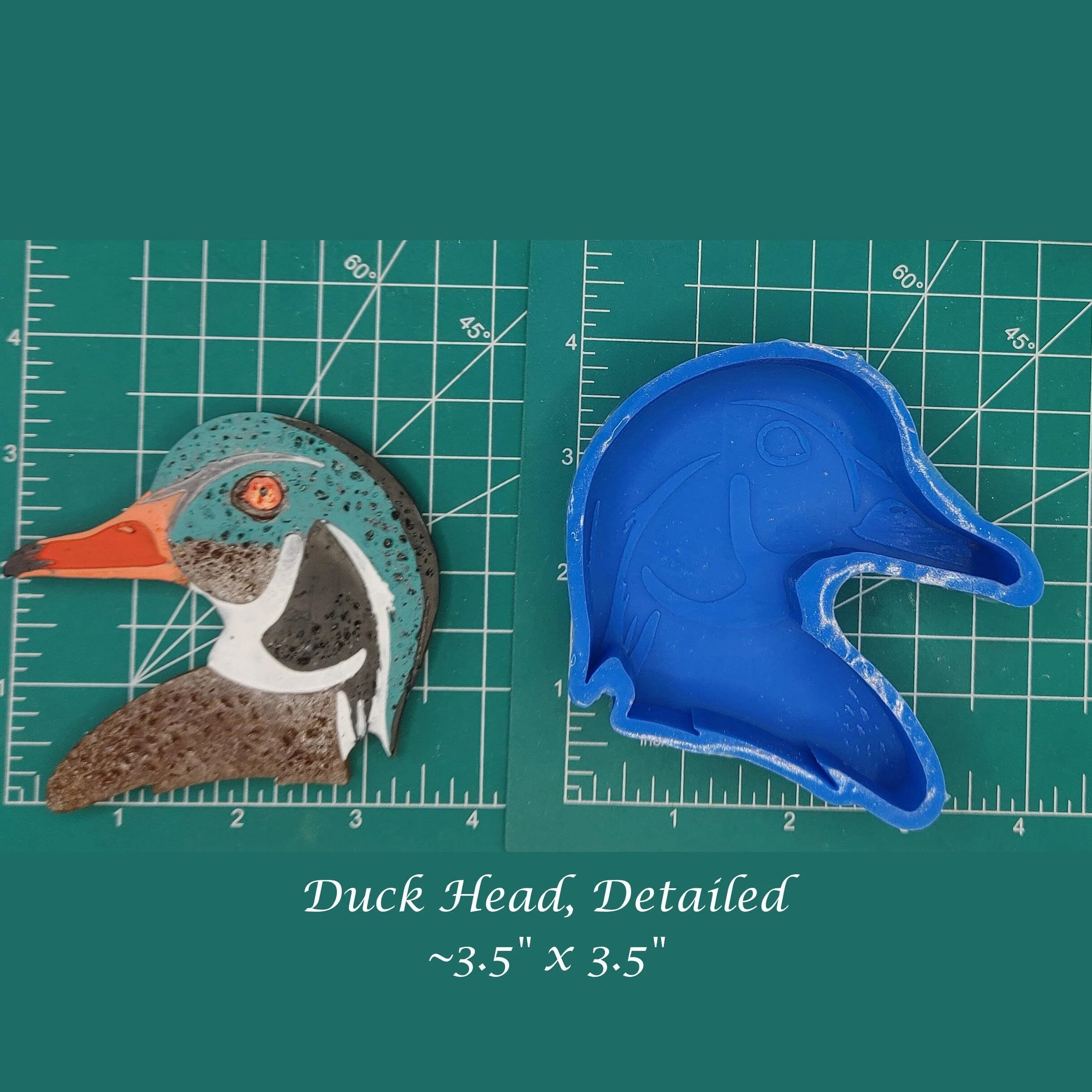 Mallard Duck Head Silicone Freshie Mold - Walmart.com