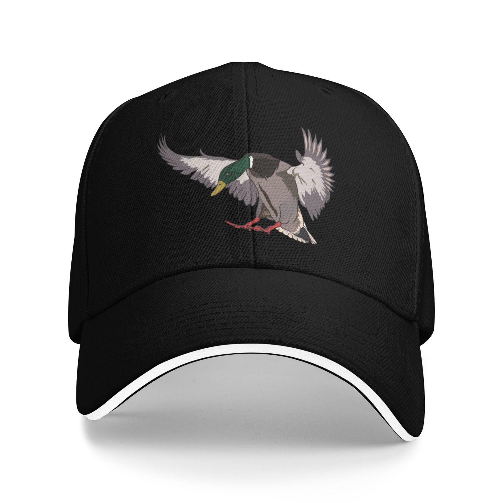 Mallard Duck Logo Unisex Adult Baseball Caps Adjustable Casquette Dad ...