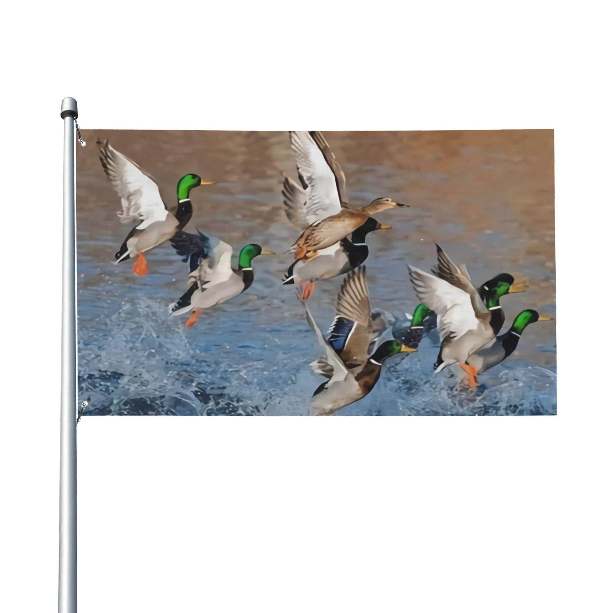 Mallard Ducks Flag Home Garden Flag Banner Breeze Banner Sign Flags For ...
